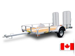 Remorque Utilitaire 66x123 Maxi-Roule à Vendre | Simple Essieu | VTT